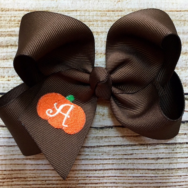 Initial Pumpkin - Etsy