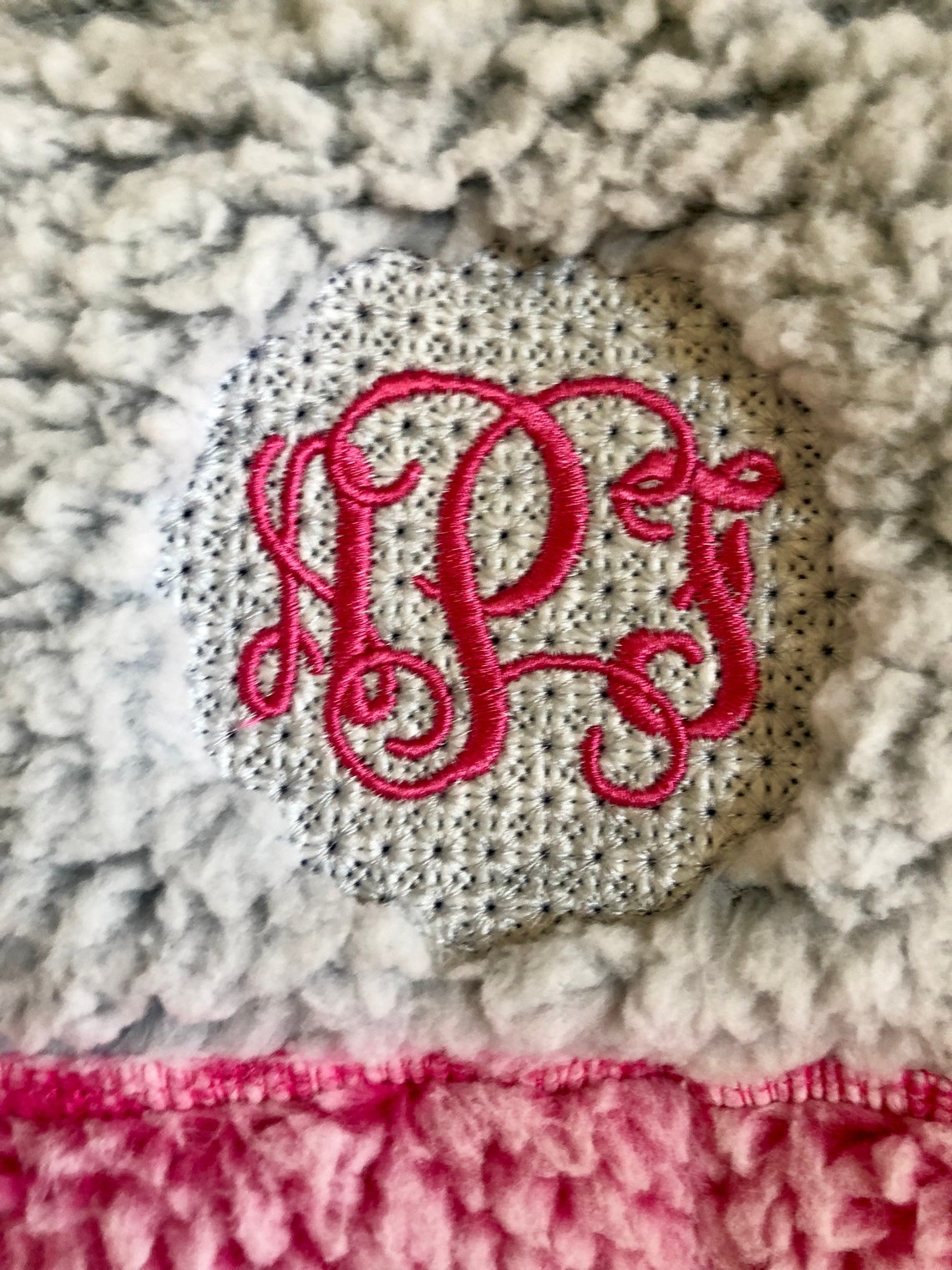 SALE Kids Monogrammed Sherpa Pullover Jacket Big Girls-personalized ...
