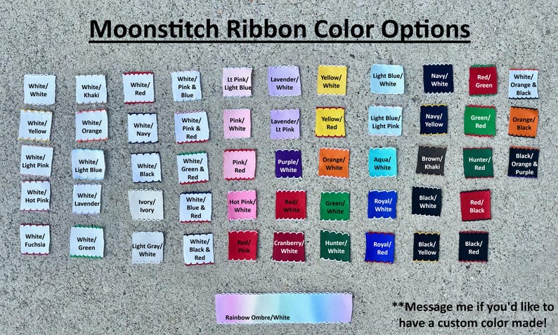 Moonstitch Medium or Large Monogrammed St. Patrick's Day Hair Bow ...