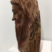 Face Carved in Log by Stu Martin in 1981. - Etsy