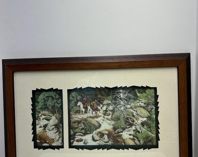 Framed Bev Doolittle Book Print the Forest Has Eyes - Etsy