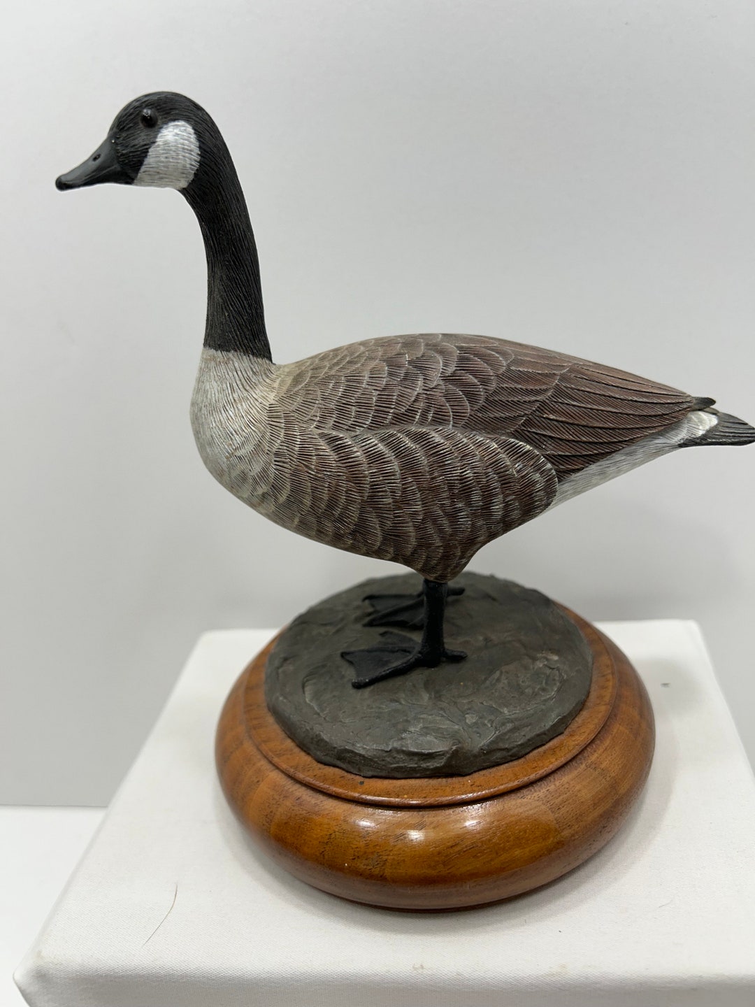 Canadian Goose Hand Carved in the 1990s. - Etsy