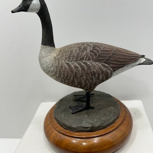 Canadian Goose Hand Carved in the 1990s. - Etsy