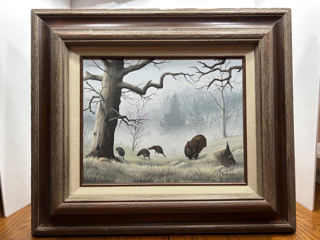 Turkey Painting Original by Tom Trapp - Etsy