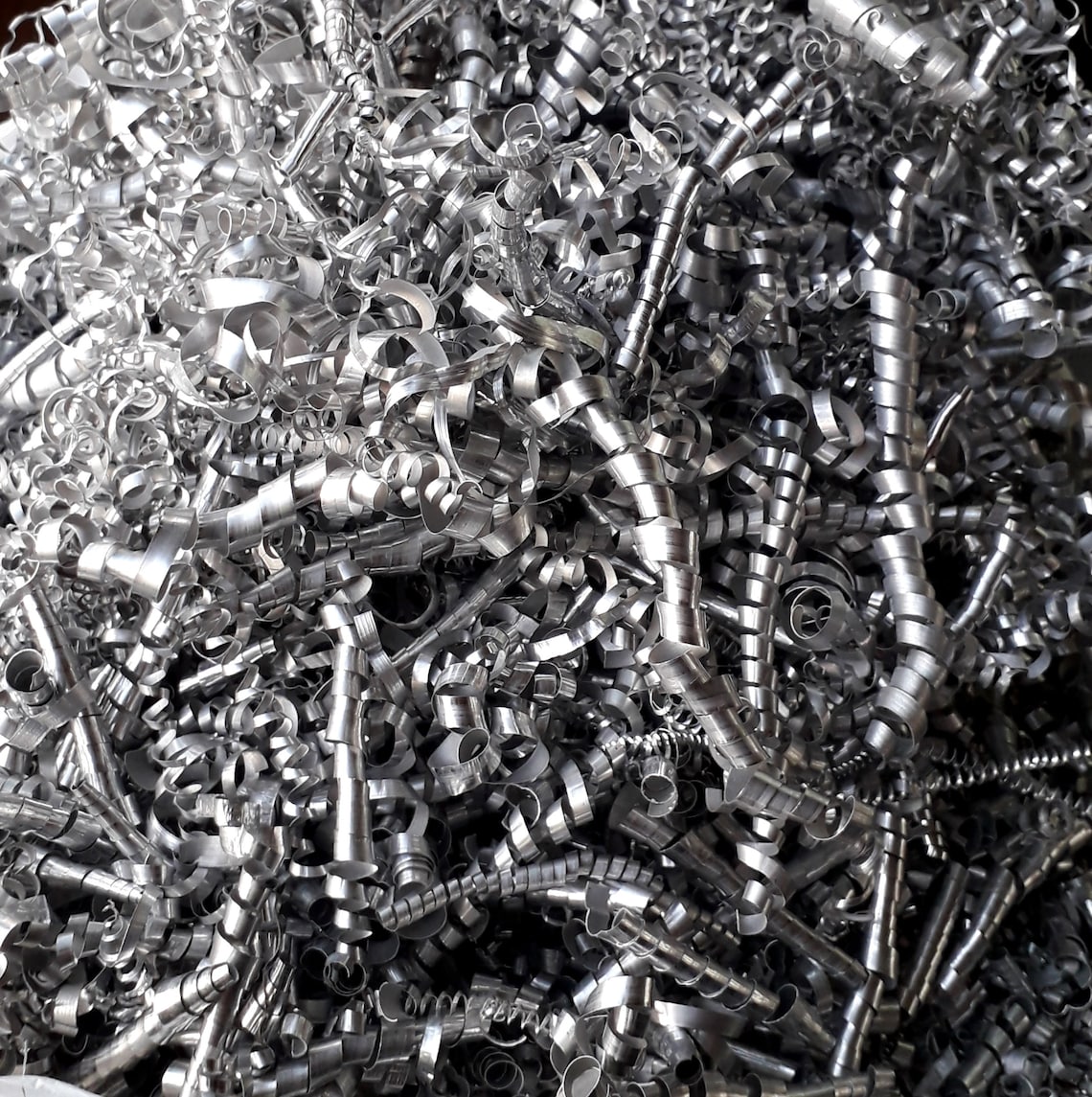 Round Metal Shavings Aluminum Shavings Metal Springs for - Etsy