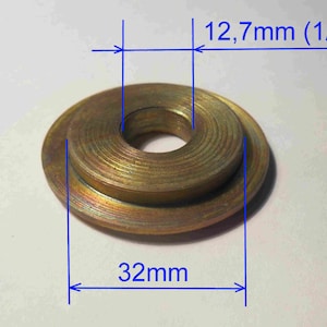 1 Bench Grinder Adapter Arbor Washer Flange 1/2" 5/8" 3/4'' 1" 7/8 0,5 ...