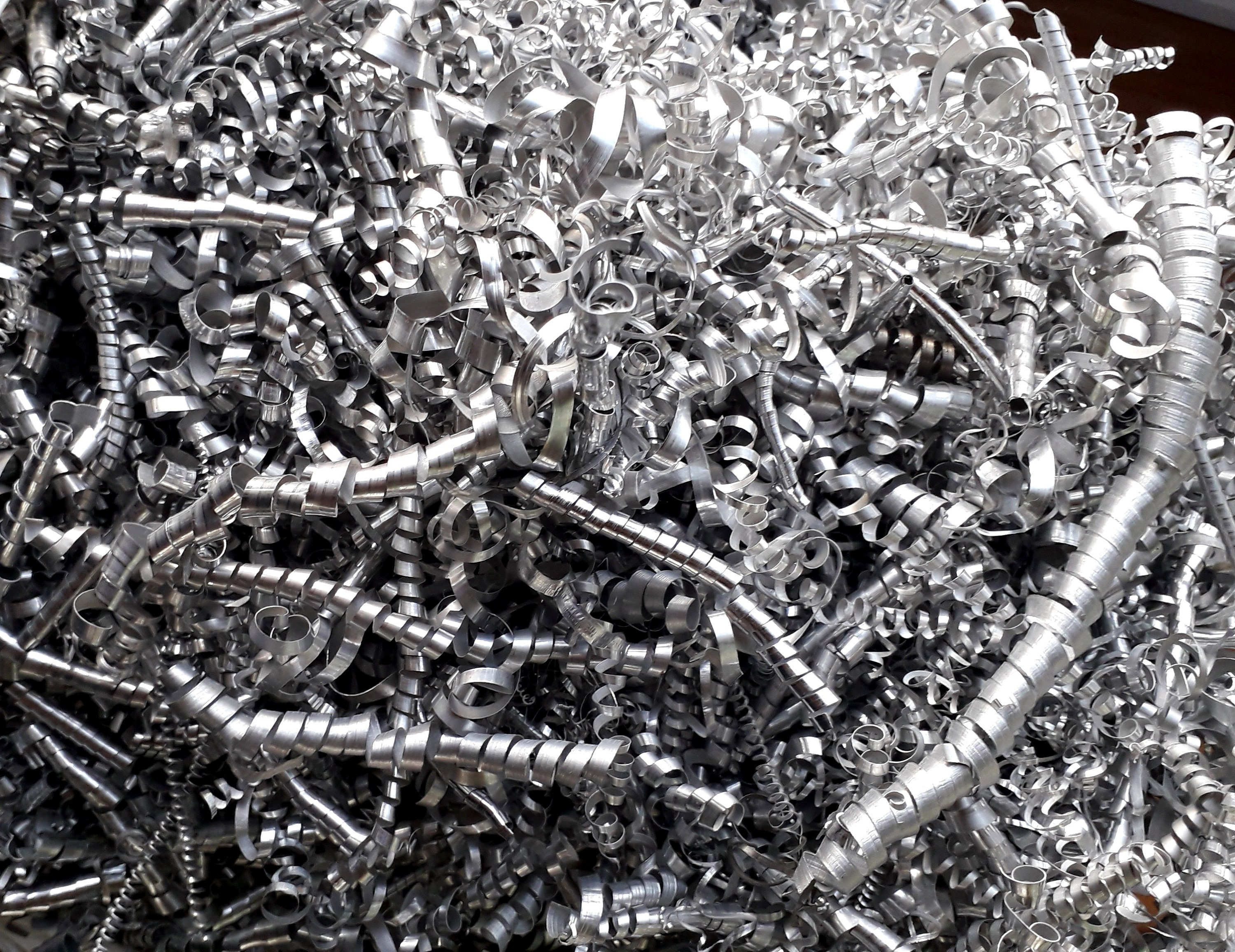 Round Metal Shavings, Aluminum Shavings, Metal Springs for Decor ...