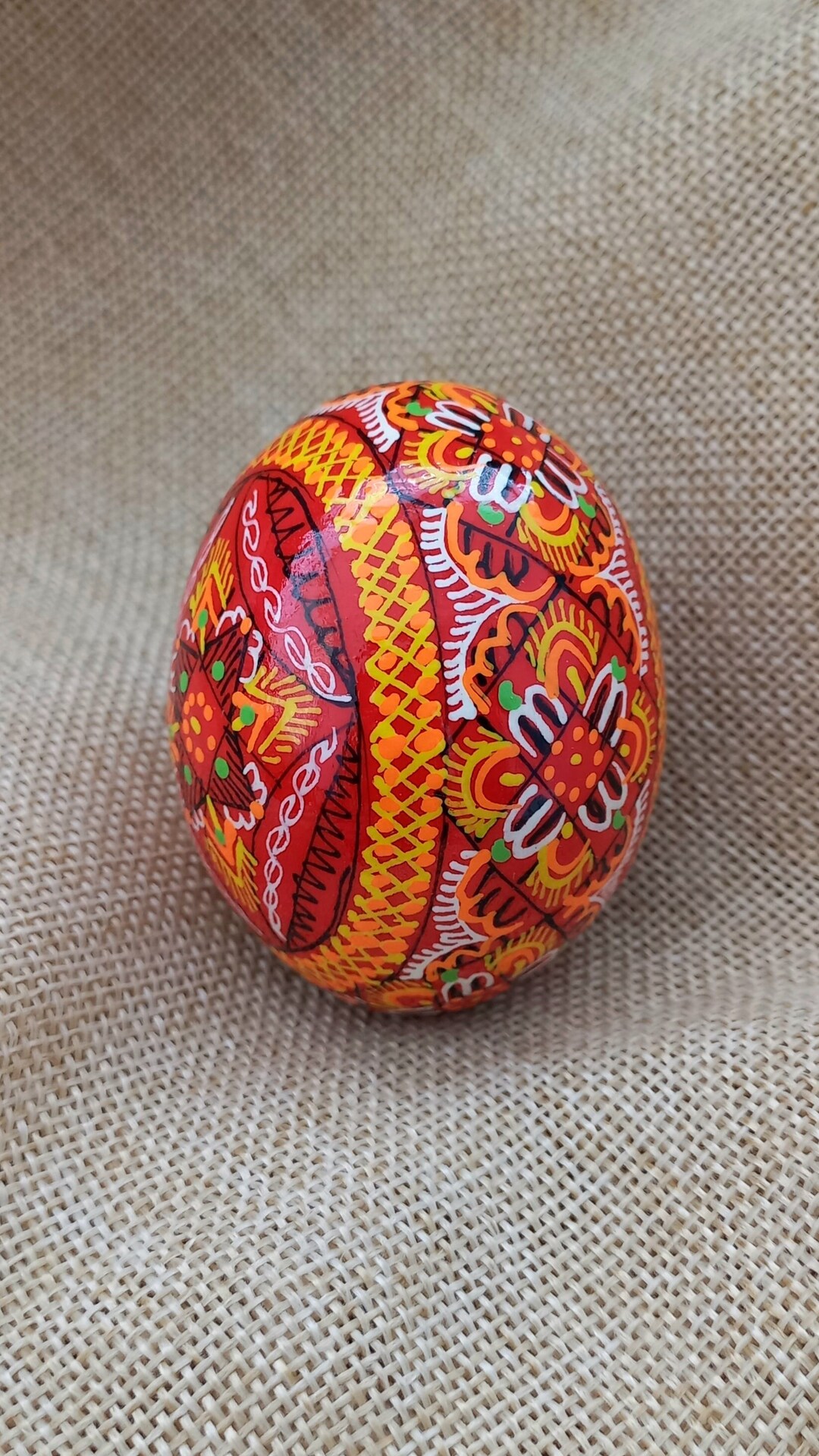 Ukrainian Painted Wooden Easter Egg Pysanky Pysanka Ukrainian Pysanka ...