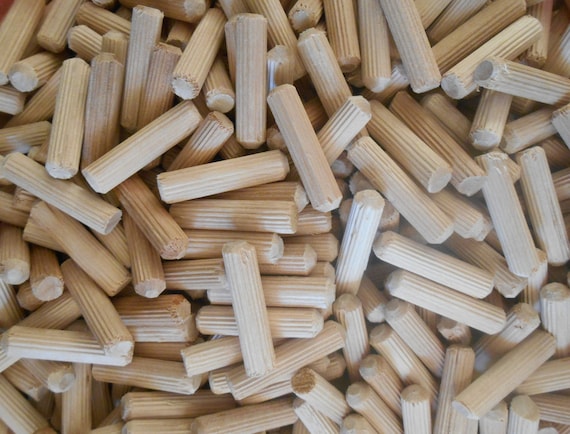 Set of 50 75 100 Round wooden sticks for creativity of | Etsy