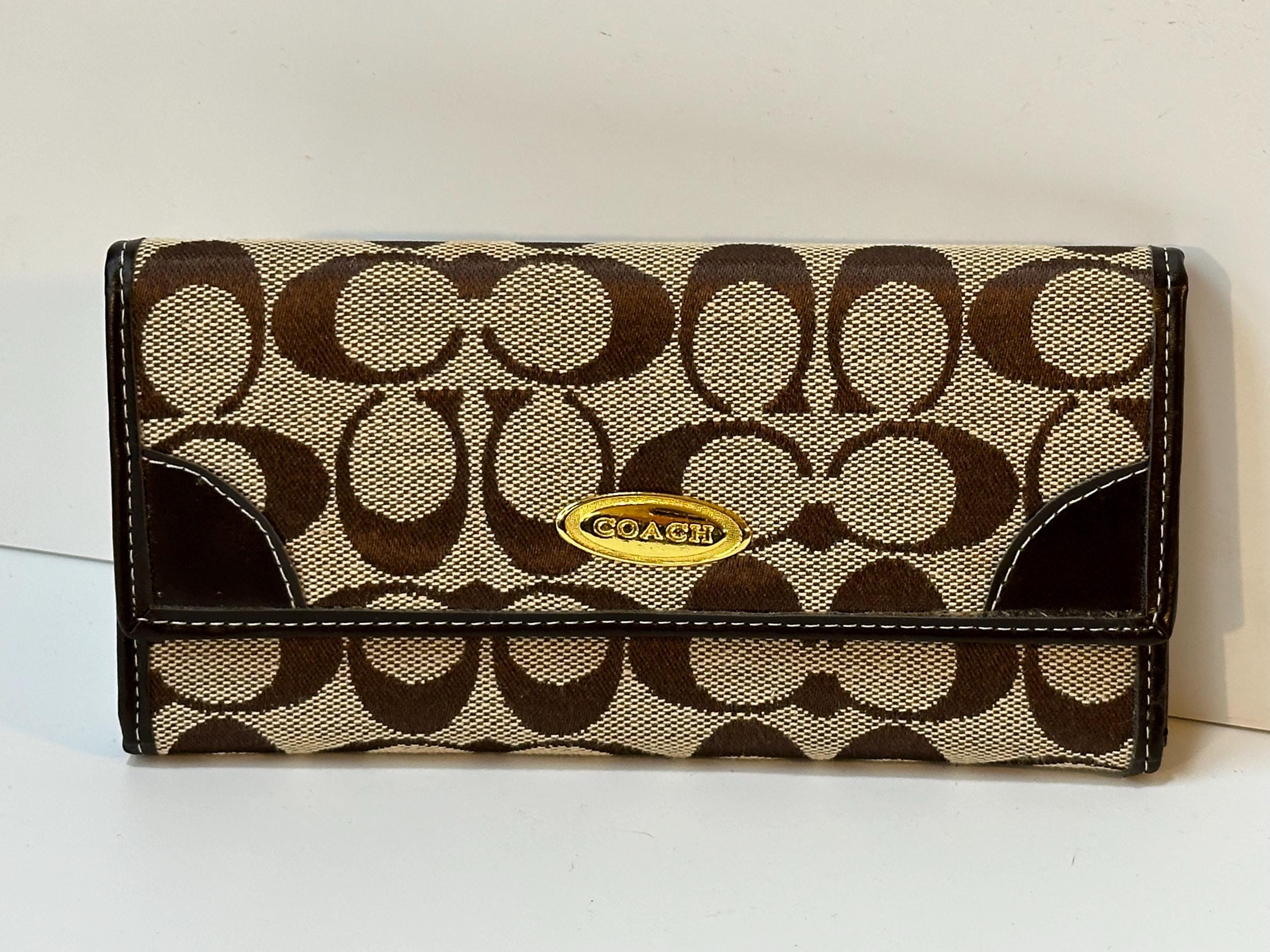 Vintage Coach Wallet - Etsy