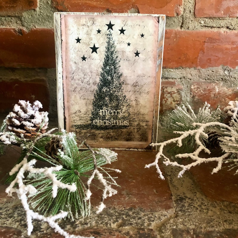 Primitive Christmas Tree - Etsy