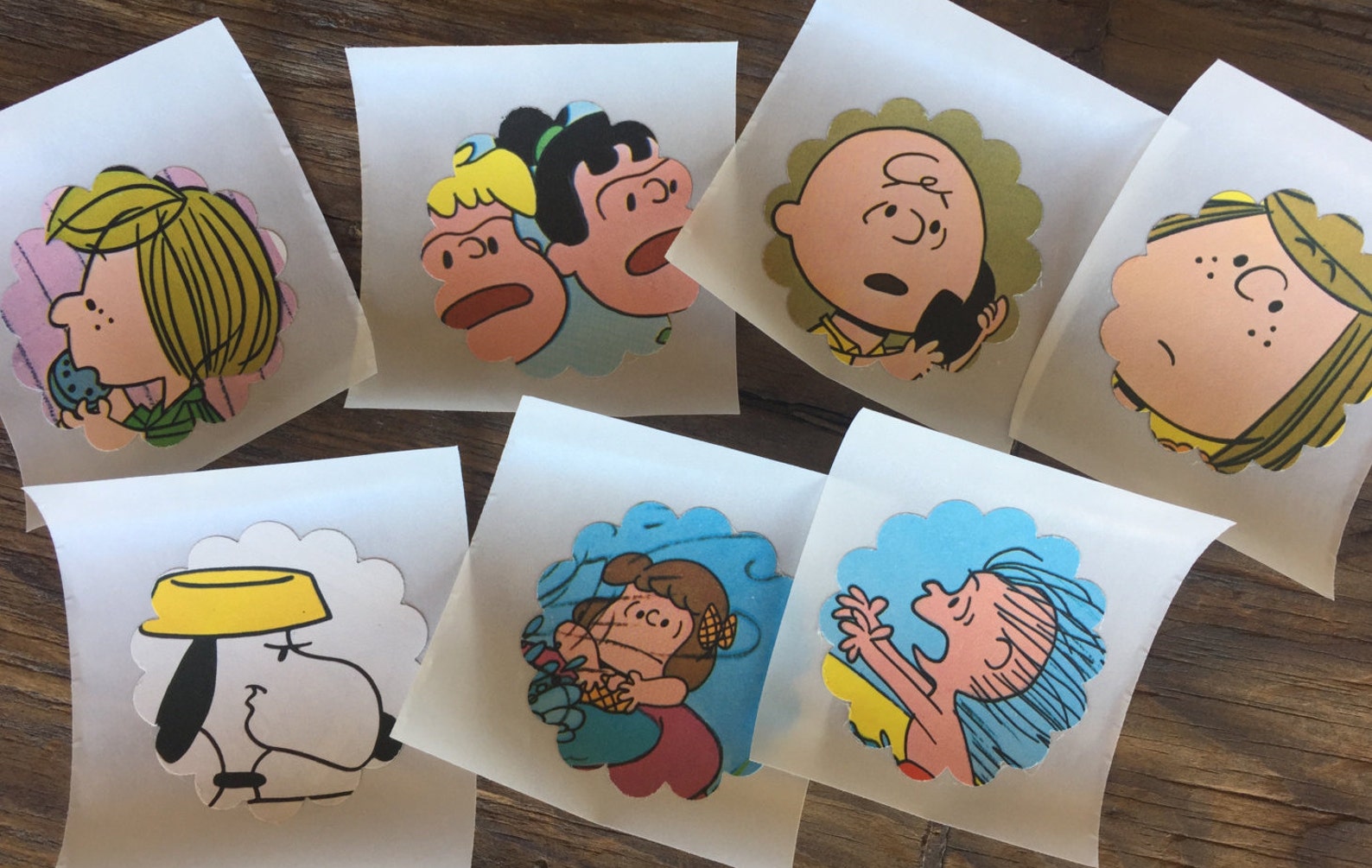 Charlie Brown Stickers Vintage Charlie Brown Stickers Snoopy | Etsy