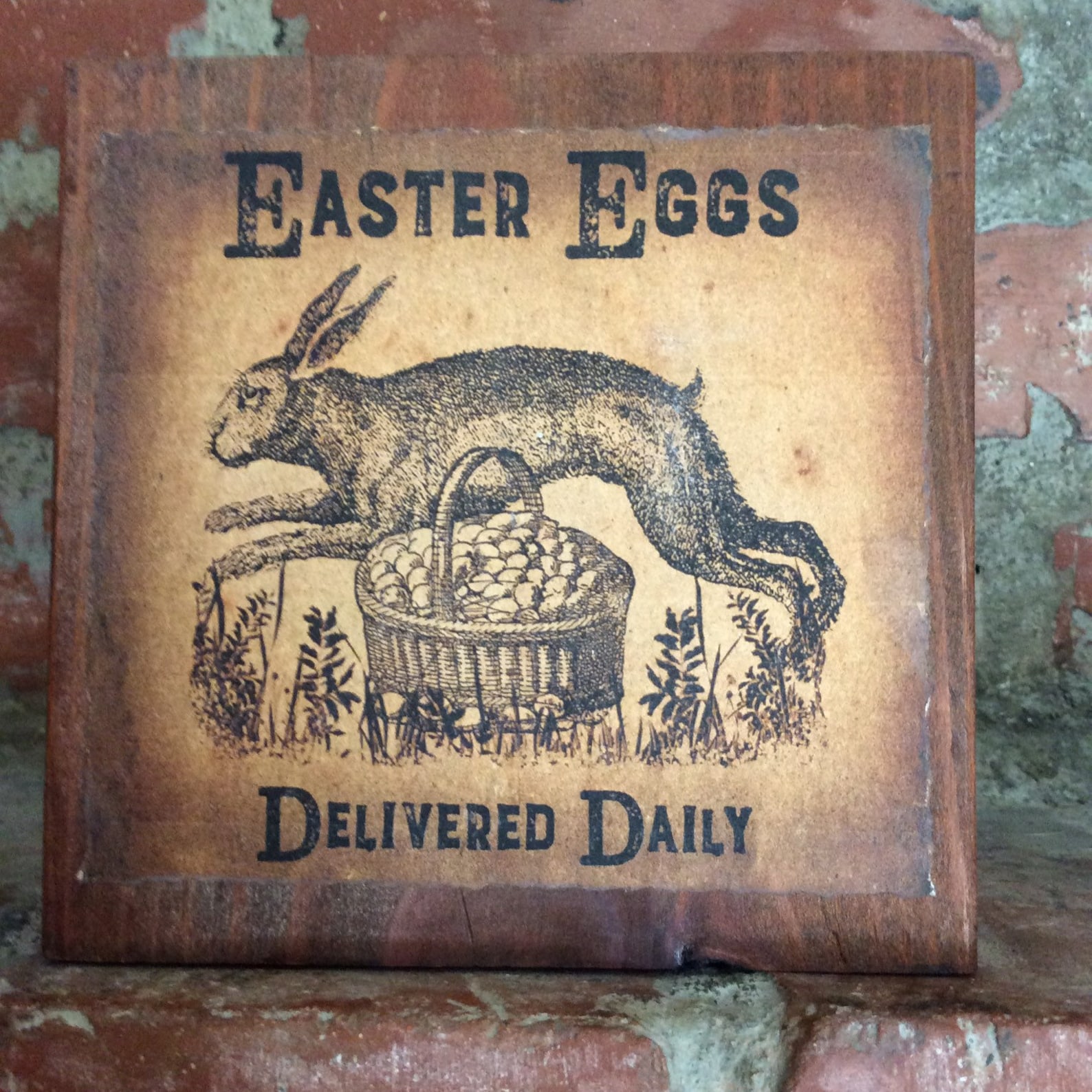 Easter Farmhouse Blocks Primitive Easter Easter Decorations - Etsy