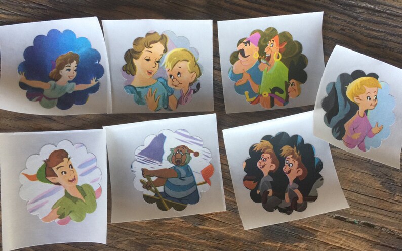 Peter Pan Stickers Vintage Peter Pan Stickers Vintage | Etsy
