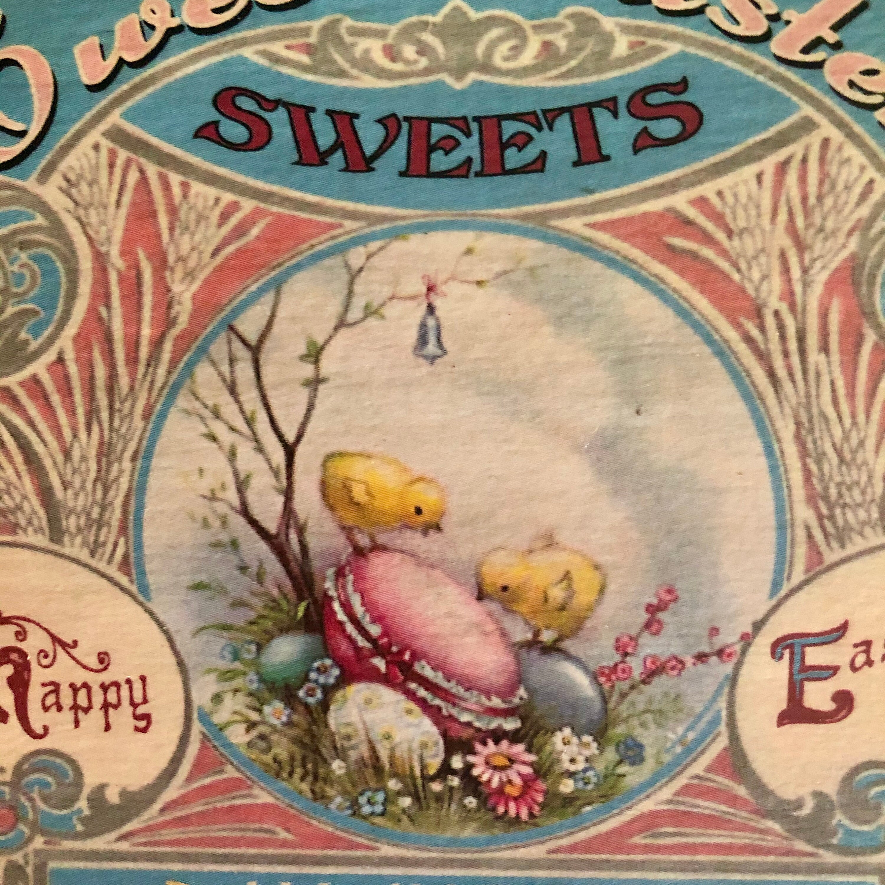 Vintage Easter Sign Decoration Primitive Easter Home Decor | Etsy