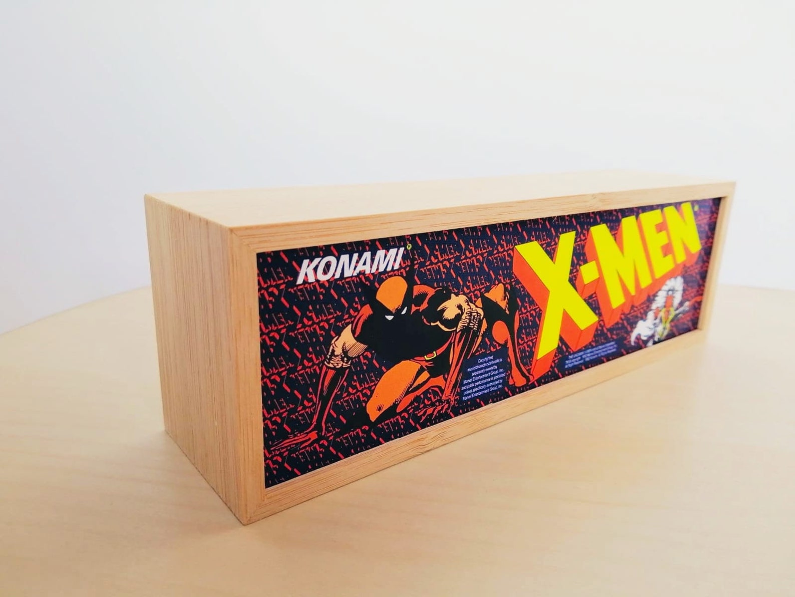 X-men Marquee Light Box Wood X-men Light Box X-men Wall | Etsy