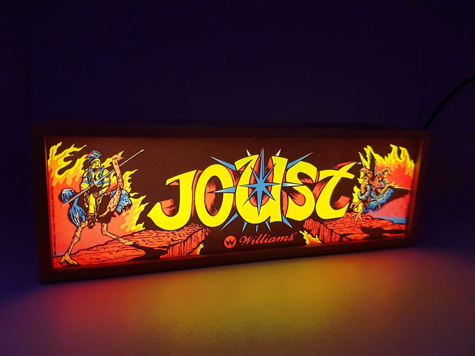 Joust Marquee Light Box Wood Joust Light Box Joust Wall | Etsy