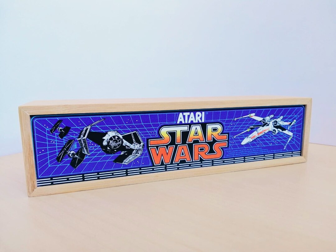 Star Wars Marquee Light Box Wood, Star Wars Light Box, Star Wars Wall ...