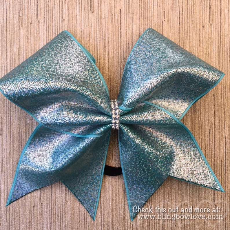 Ice Blue Cheer Bows Big Cheer Bows Team Cheer Bows Etsy
