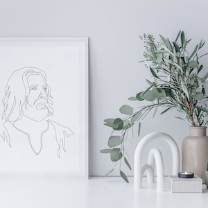 Jesus Christ / Line Drawing / LDS / Looking Ahead / Digital Download ...