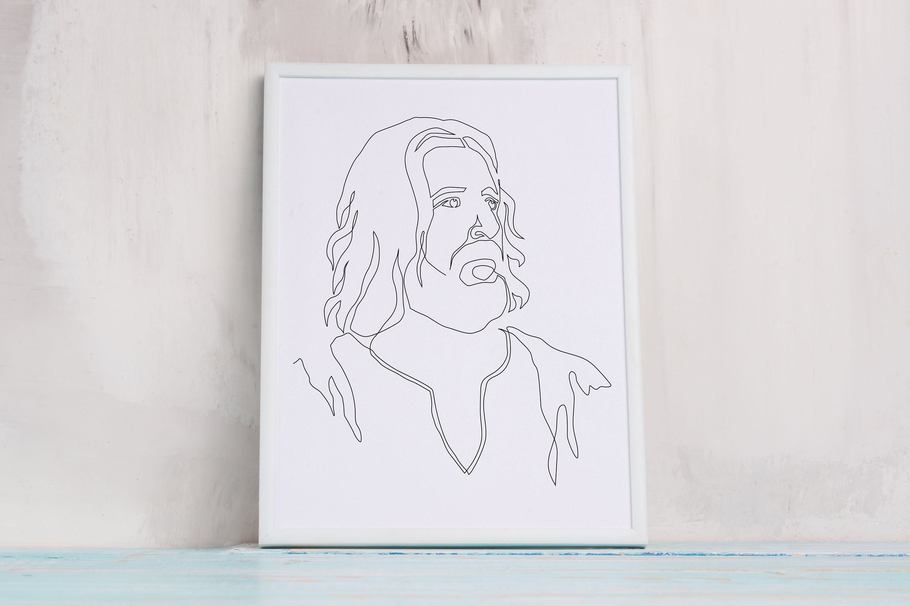 Jesus Christ / Line Drawing / LDS / Looking Ahead / Digital Download ...