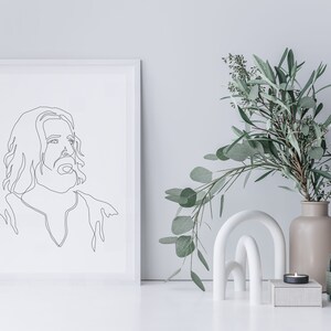 Jesus Christ Art / Line Drawing / LDS / Looking Ahead / Jesus Picture ...