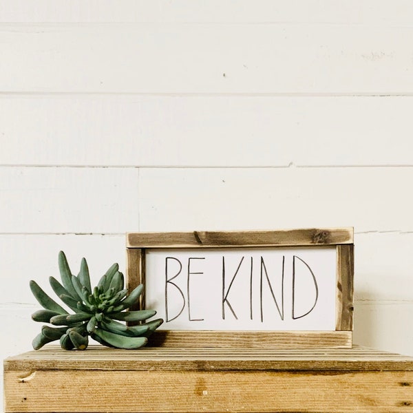 Be Kind Sign - Etsy