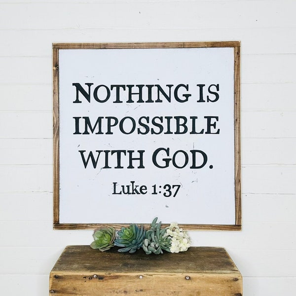 Scripture Wood Sign - Etsy