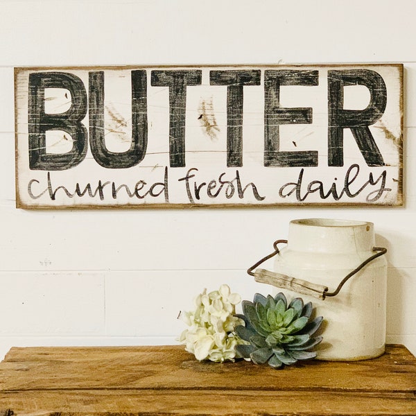 Wooden Kitchen Sign - Etsy