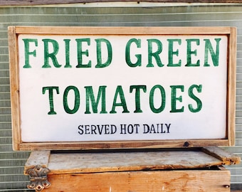 Green Tomatoes Sign | Etsy