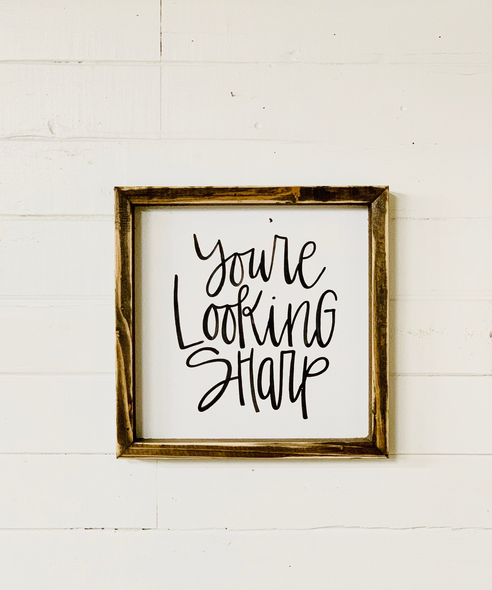 Bathroom Sign Youre Looking Sharp Sign for Powder Room Kids - Etsy