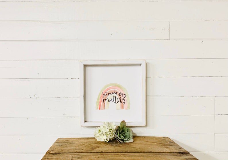 Kindness Matters Wood Sign Kindness Quotes Teacher Gift - Etsy