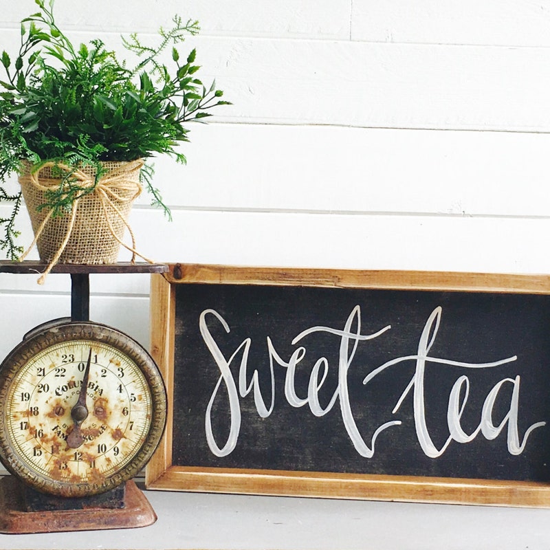 Sweet Tea Sign - Etsy