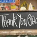 Thank You God Wood Sign Christian Wall Art Religious Wall - Etsy