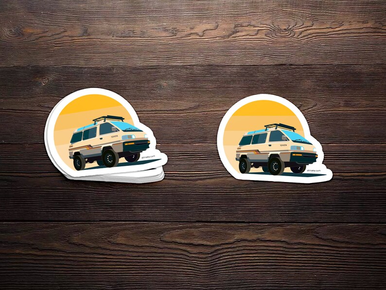 1991 Toyota Liteace Wagon Sticker Decal - Etsy