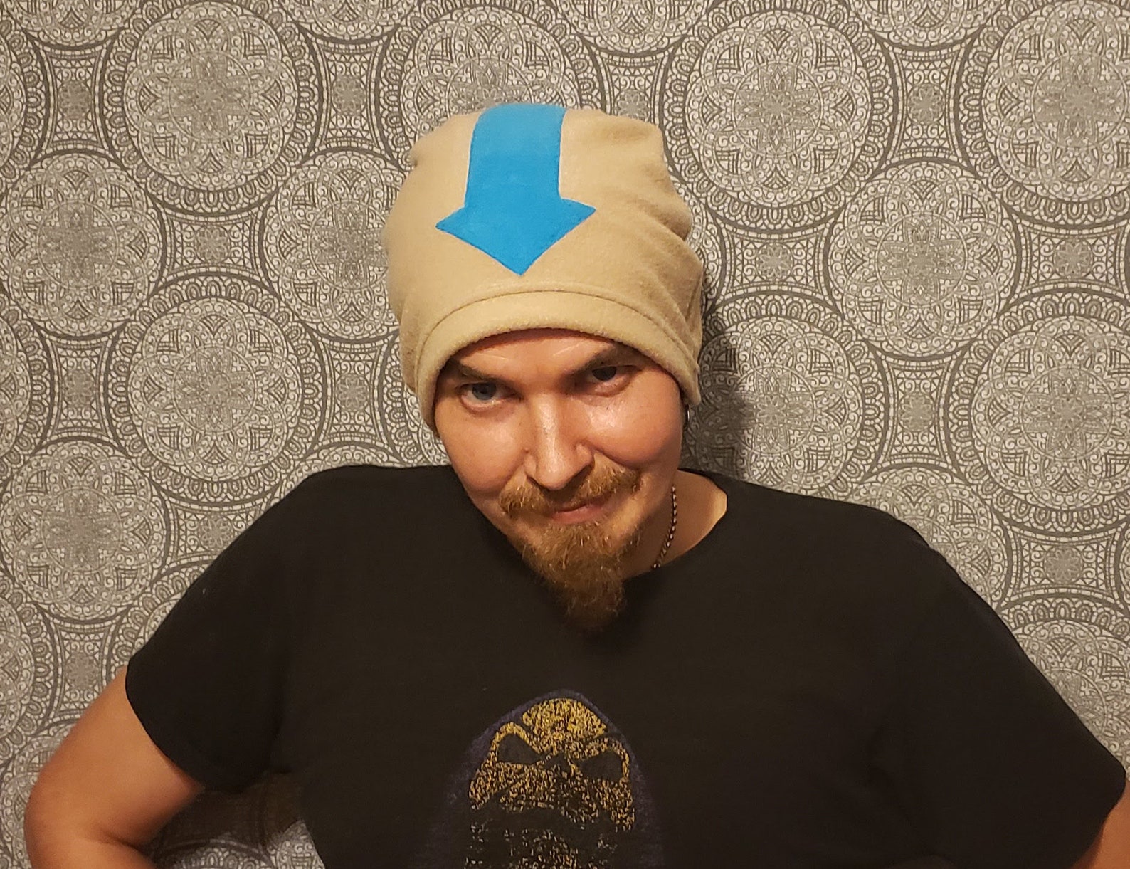 Aang Beanie Hat Avatar Cap Airbender Fleece - Etsy