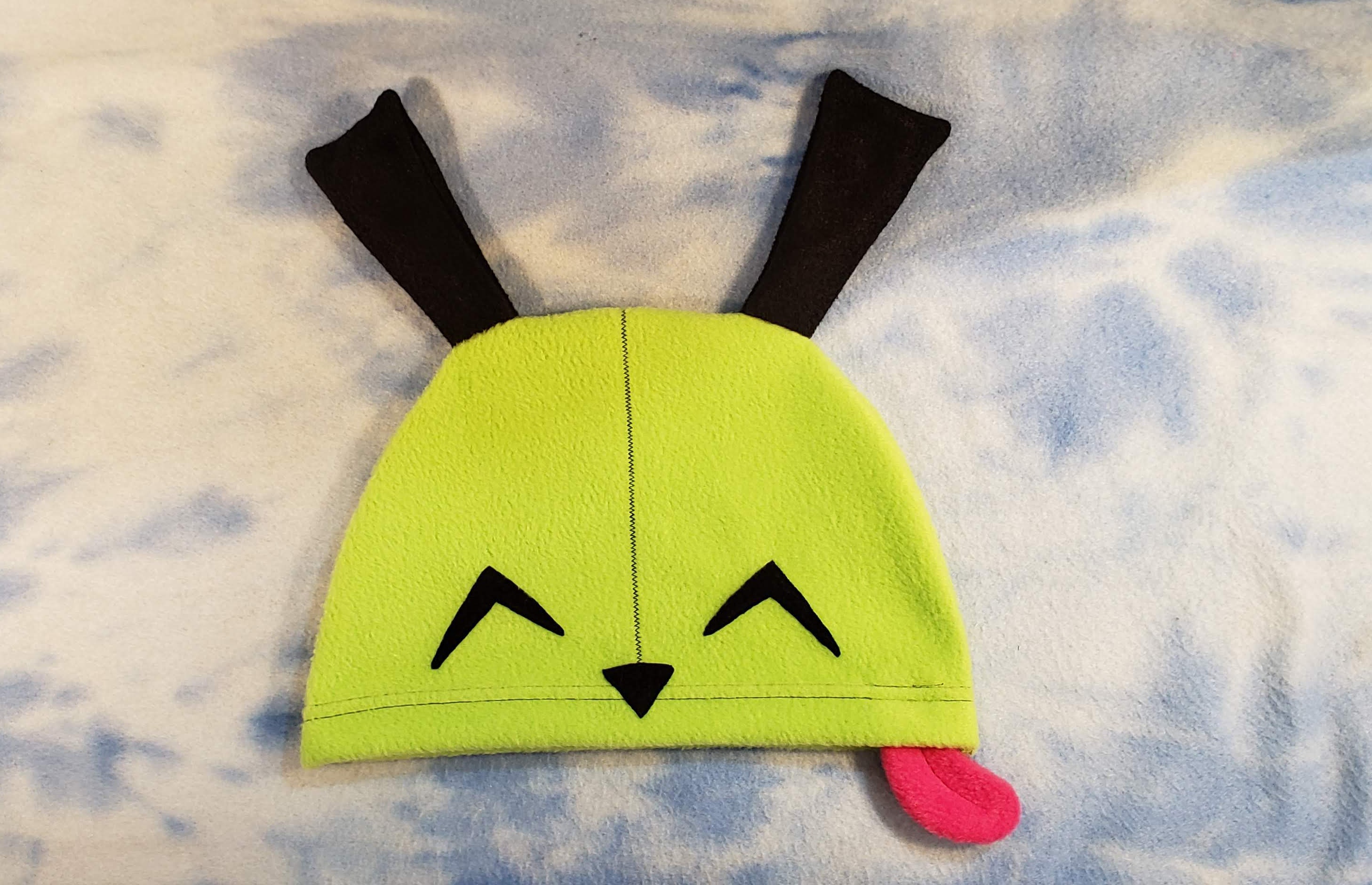 Gir Hat Invader Zim Beanie Fleece - Etsy