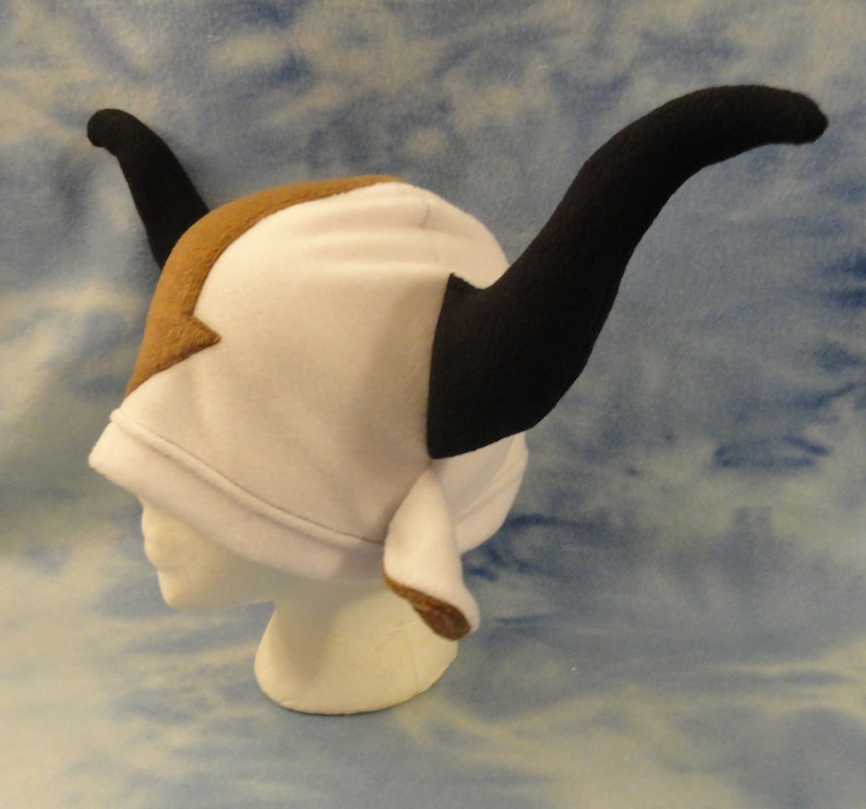 Appa Hat Horns Avatar Cap Airbender Fleece | Etsy