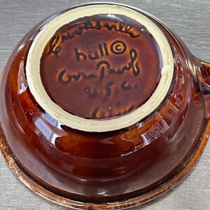 Vintage Hull Pottery, Set of Five Handled Crocks, Soup/chili Bowls - Etsy