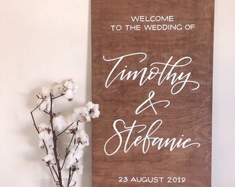 Bespoke Wedding/Event Signage and by willowandinkdesign on Etsy