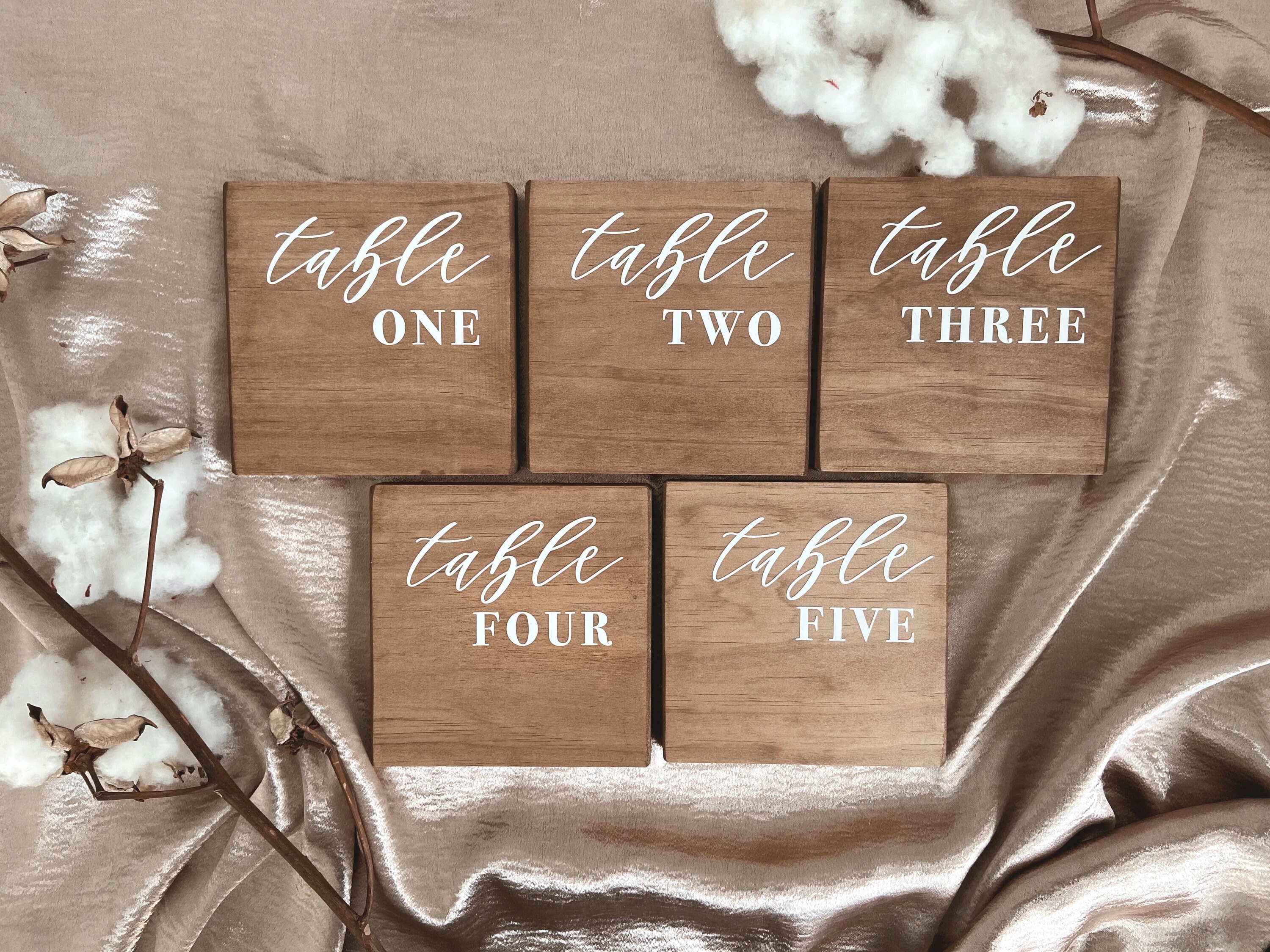 WOODEN Table Numbers Custom Freestanding Wedding Table - Etsy Australia