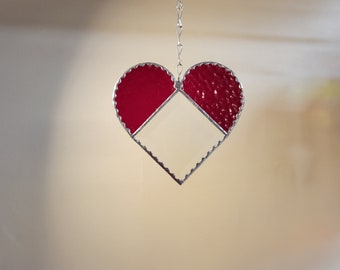 Bevel Heart - Etsy