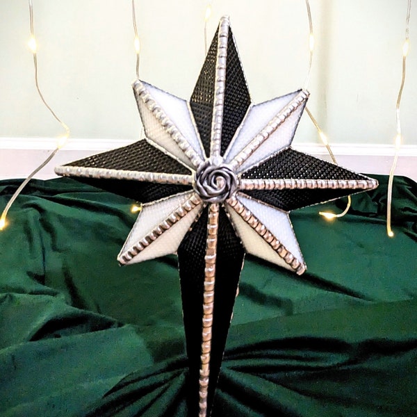 Stained Glass Patterns. Star Tree Topper - Etsy