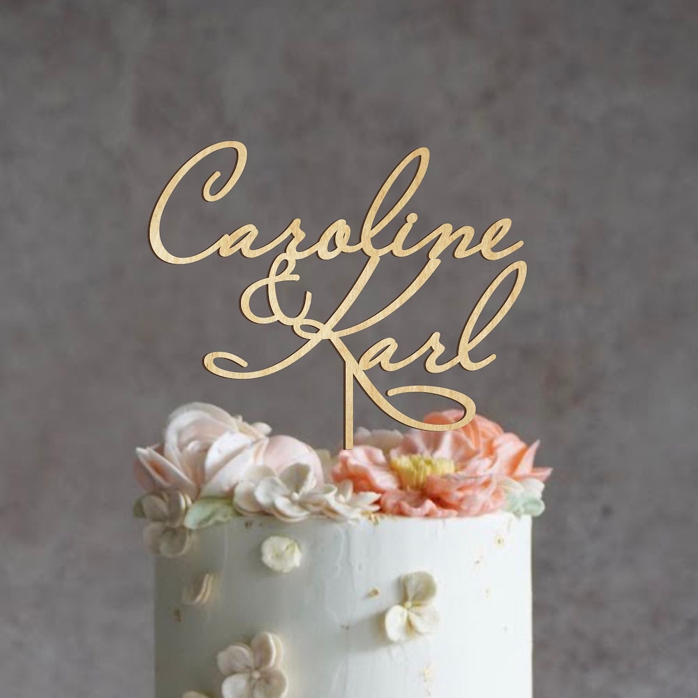 CakeTopperHappyDay - Etsy