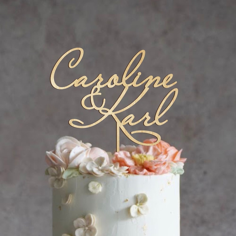 CakeTopperHappyDay - Etsy