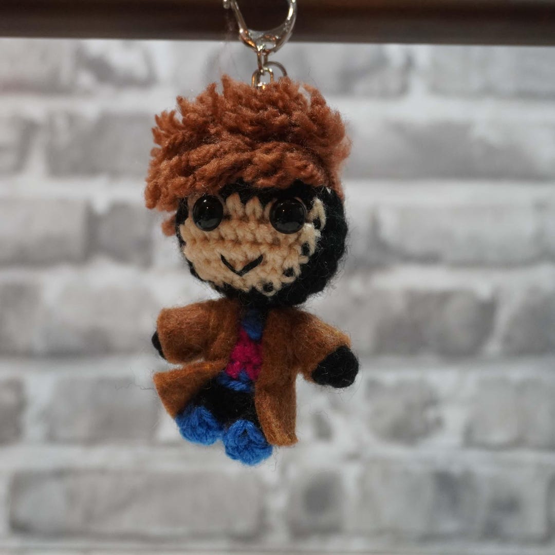 Amigurumi Gambit Keychain - Etsy
