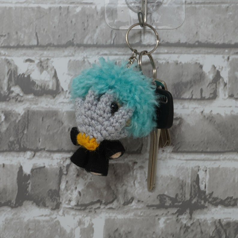 Amigurumi Shigaraki Keychain - Etsy