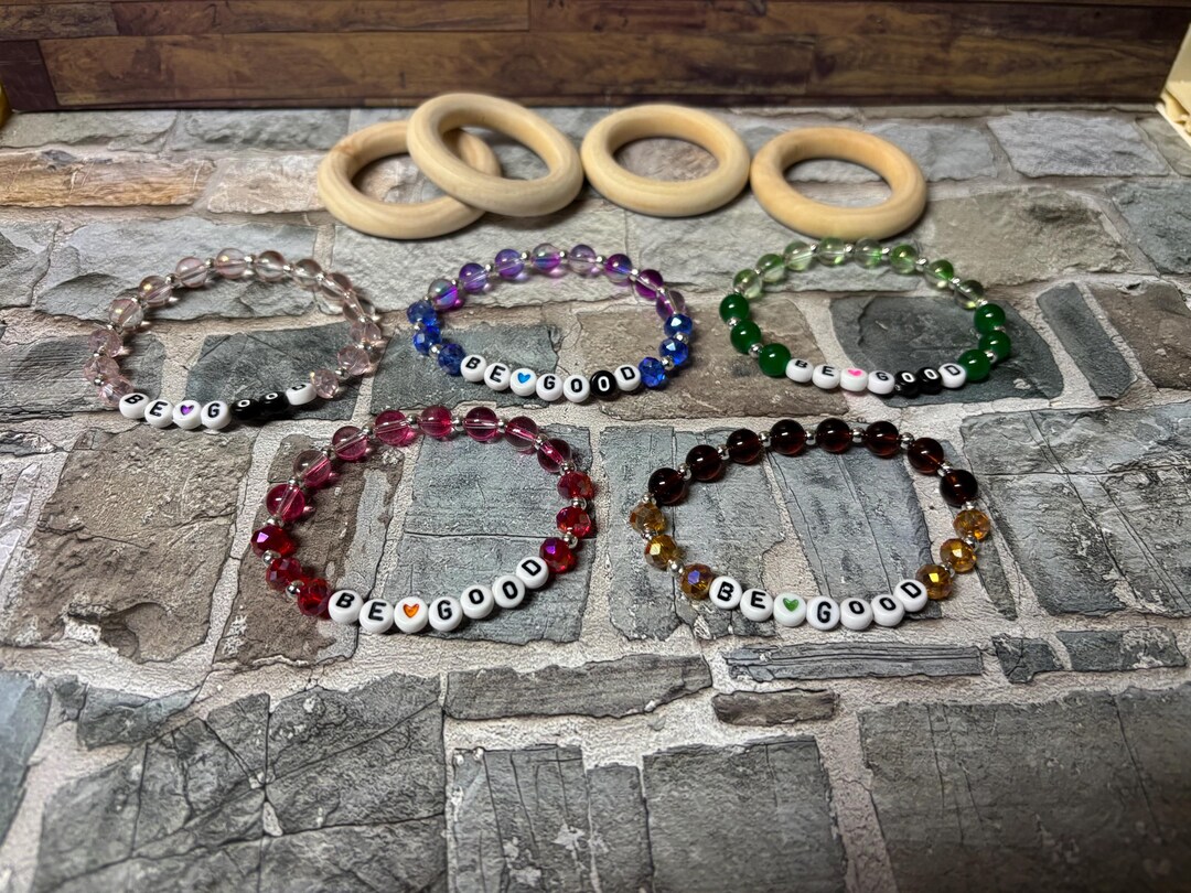 Be Good Bracelets Set of 5 - Etsy