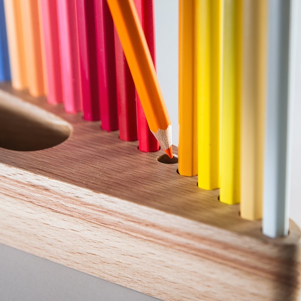 Colored Pencil Holder - Etsy
