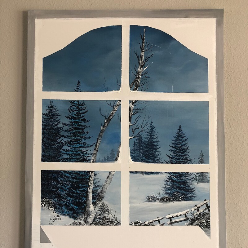 Window Painting - Etsy
